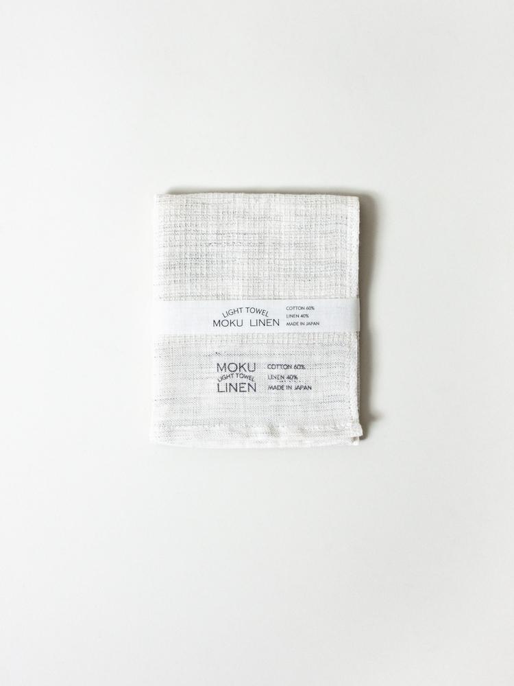 Moku Linen Towel : LIGHT GREY – STUDIO DEN